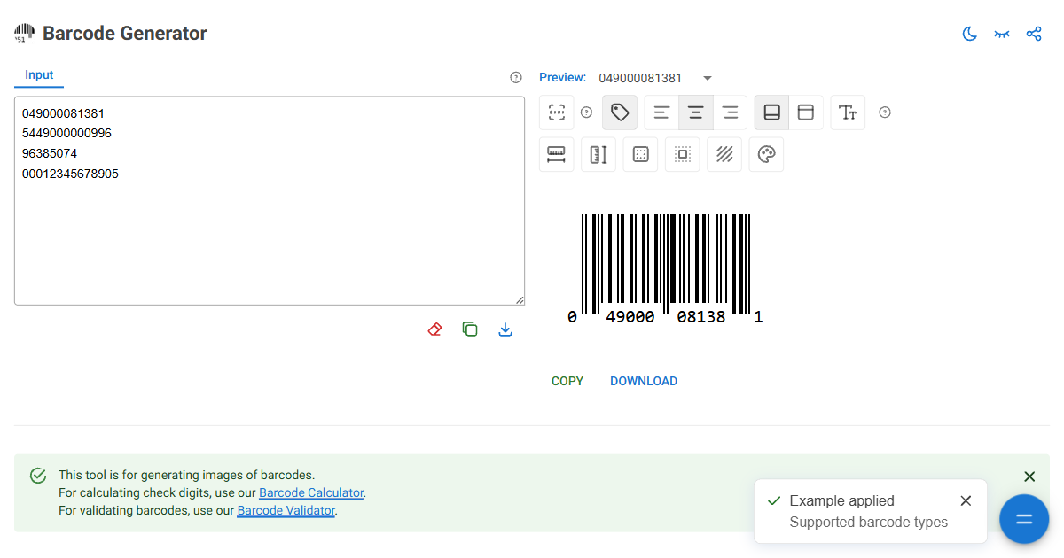 Free Barcode Generator - Create UPC, EAN & GTIN Barcodes